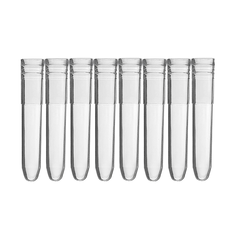 PurePlus 1.2 mL Sample Library Tubes, In Strips of 8, in 96 Racks, Autoclavable — Go Green ...