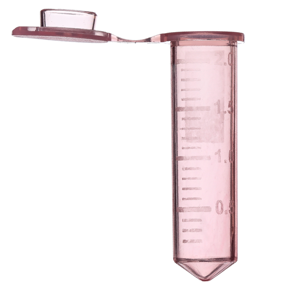 2.0 mL SuperClear® Microcentrifuge Tubes with Attached Caps | Red – Go ...