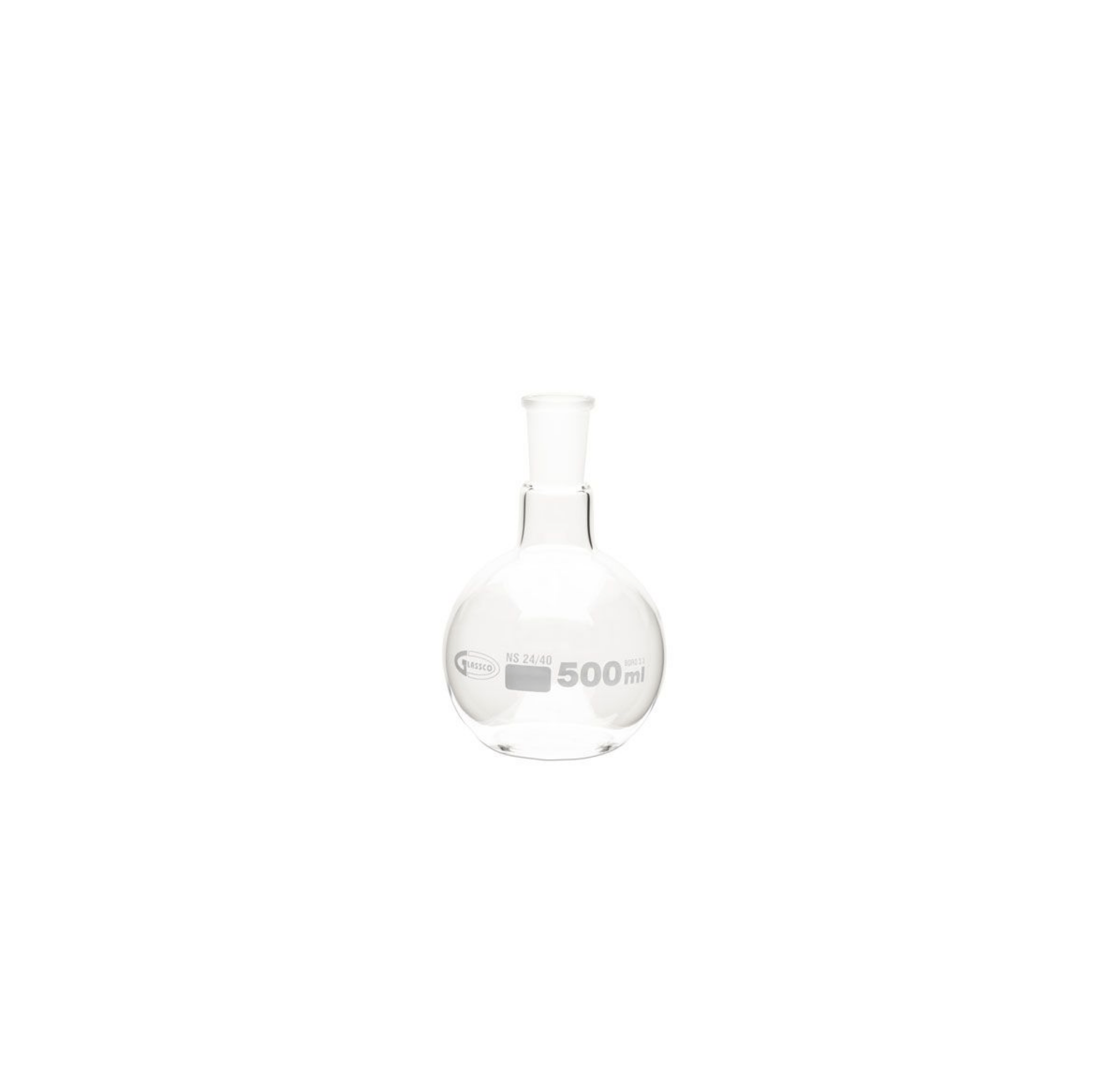 United Scientific® 500mL Flat Bottom Boiling Flask with Ground Joints ...
