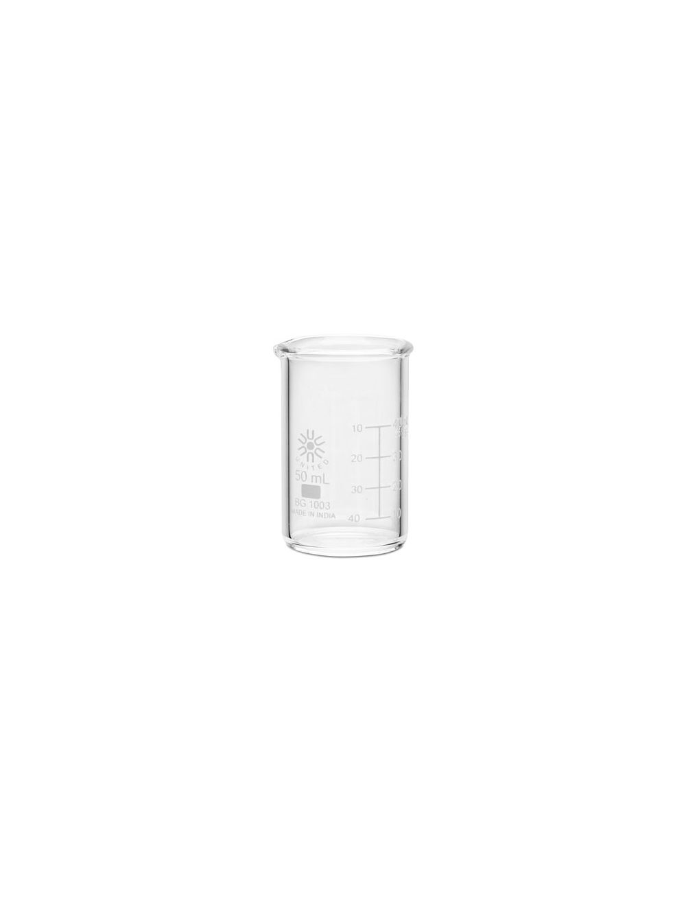 BEAKERS, LOW FORM, HEAVY DUTY, 50ML | Eco-Friendly Labware – Go Green ...